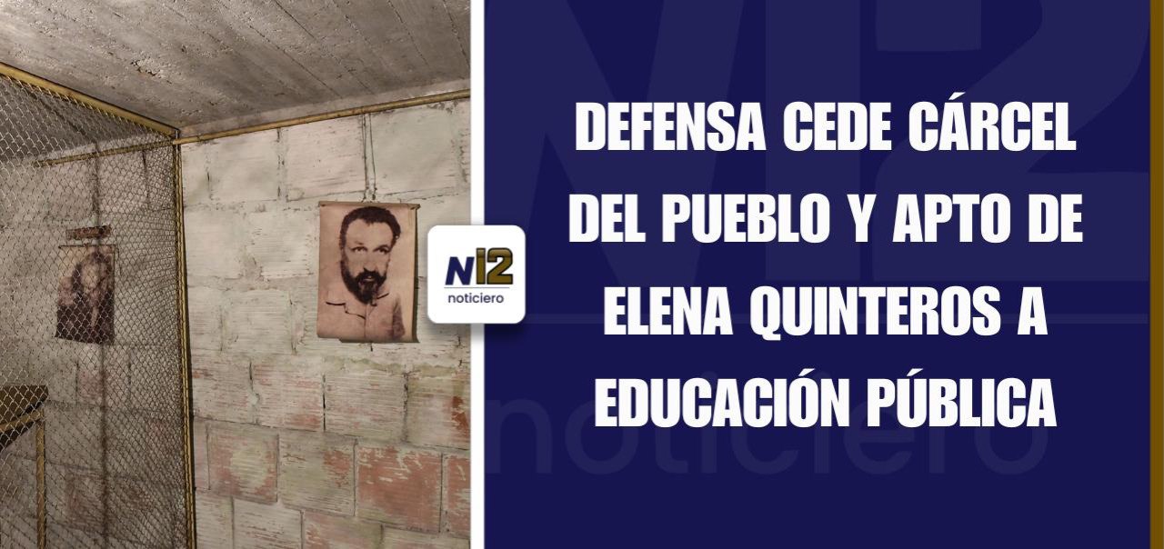Cesión de la “Cárcel del Pueblo” y el apartamento de Elena Quinteros a ...