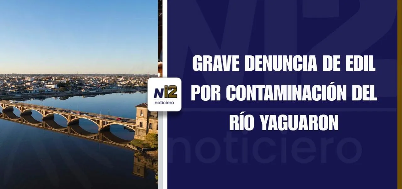 Grave denuncia por deterioro ambiental en la costa del Río Yaguarón ...